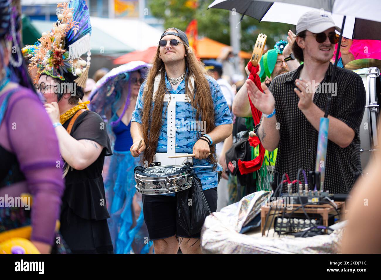 Participants of the 42nd Annual Mermaid Parade at Coney Island in New ...