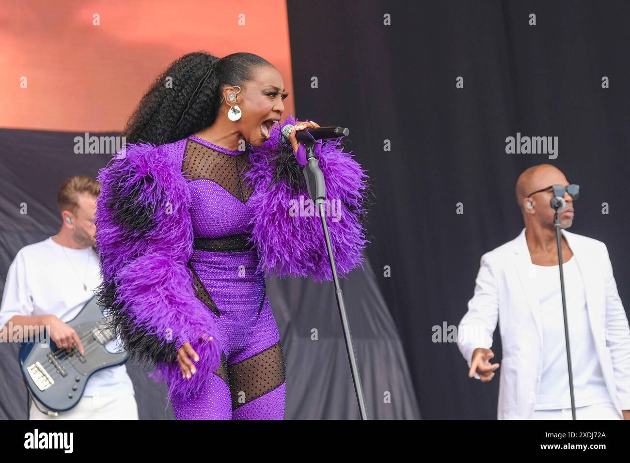 British singer-songwriter and actor, Beverley Anne Smith known by her ...