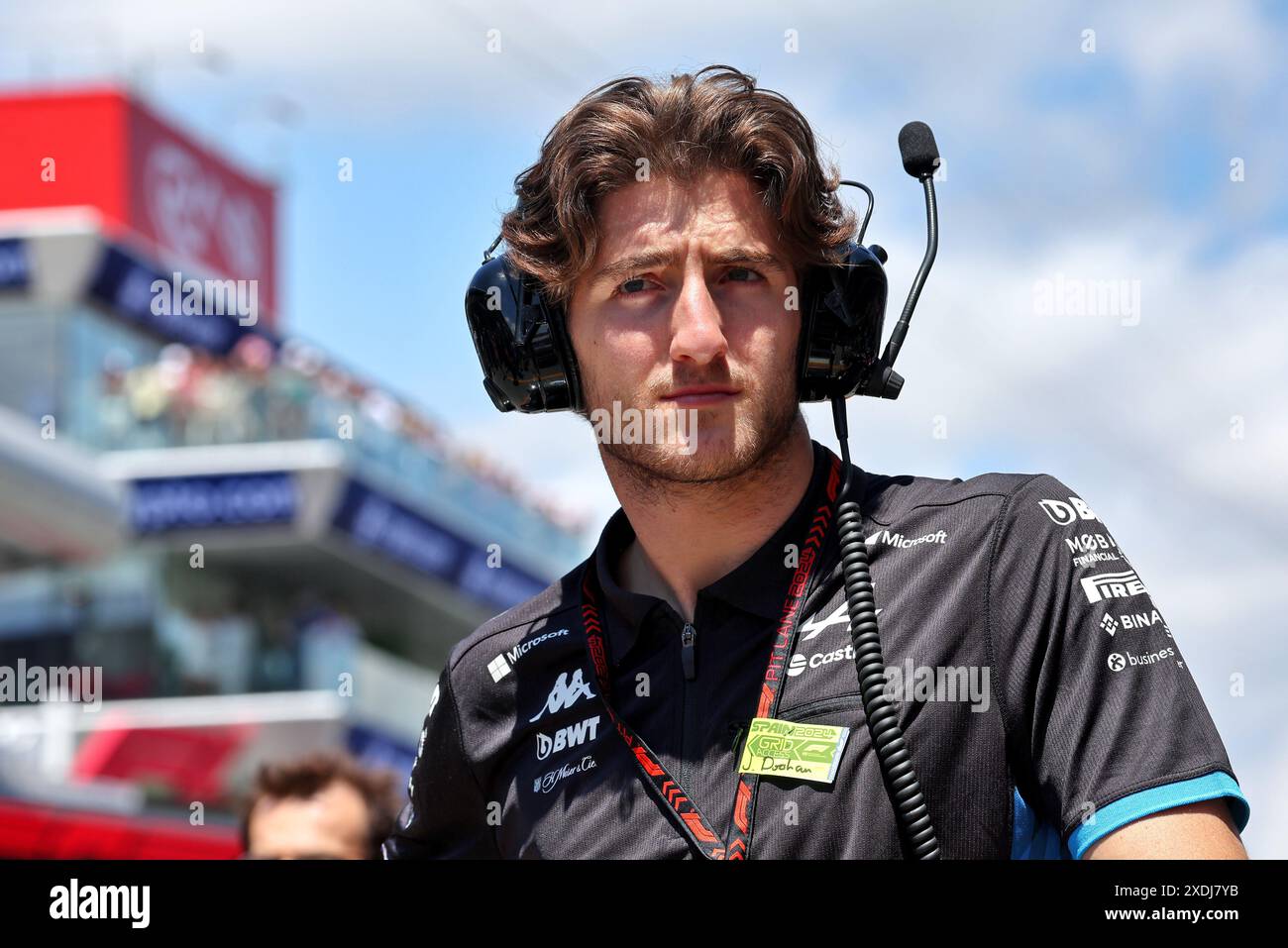 Jack Doohan (AUS) Alpine F1 Team Reserve Driver on the grid. Formula 1 ...