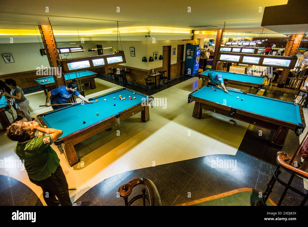 room and billiard table, Los 36 Billares, traditional bar inaugurated ...