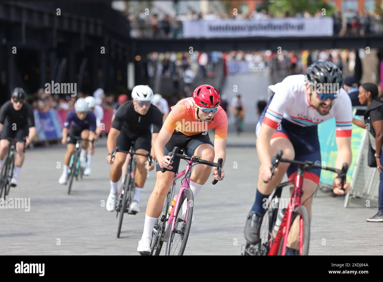 Three day cycling festival, run by VIA Criterium, at Kings Cross over ...