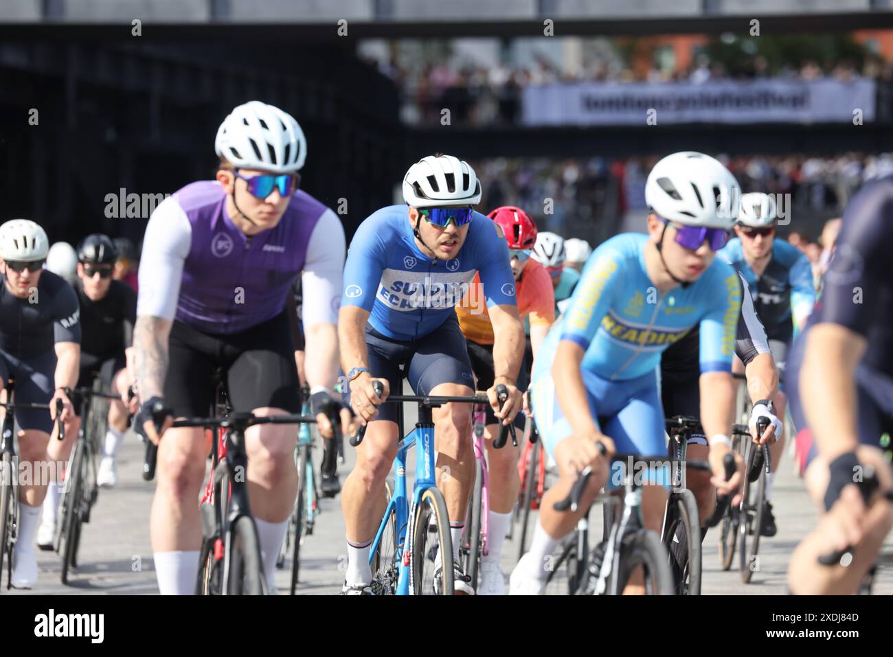 Three day cycling festival, run by VIA Criterium, at Kings Cross over ...
