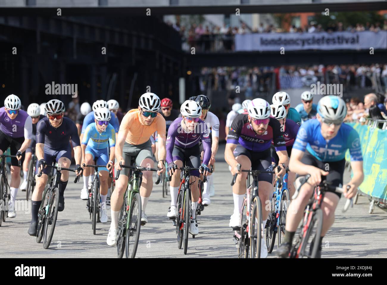Three day cycling festival, run by VIA Criterium, at Kings Cross over ...