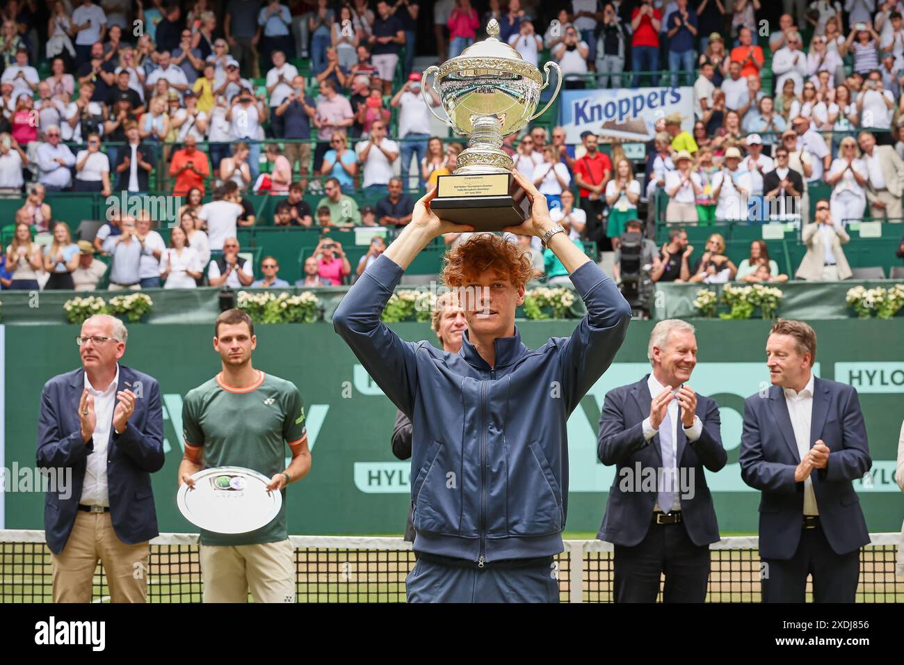 Jannik sinner trophy hi-res stock photography and images - Alamy