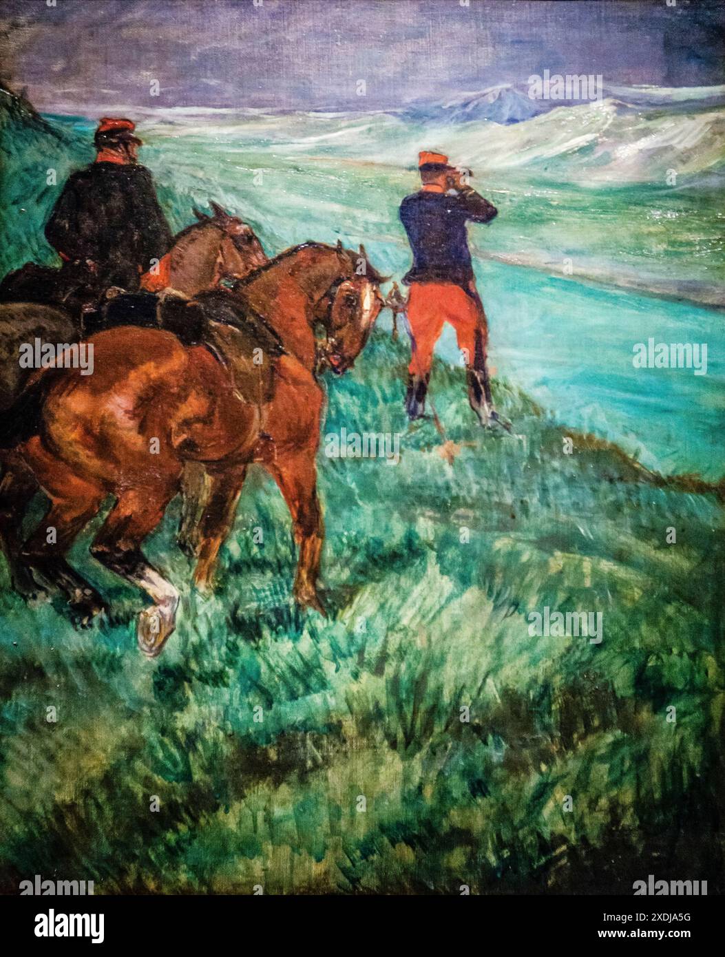 Henri de Toulouse-Lautrec, En observation. M. Fabre, Officier de ...