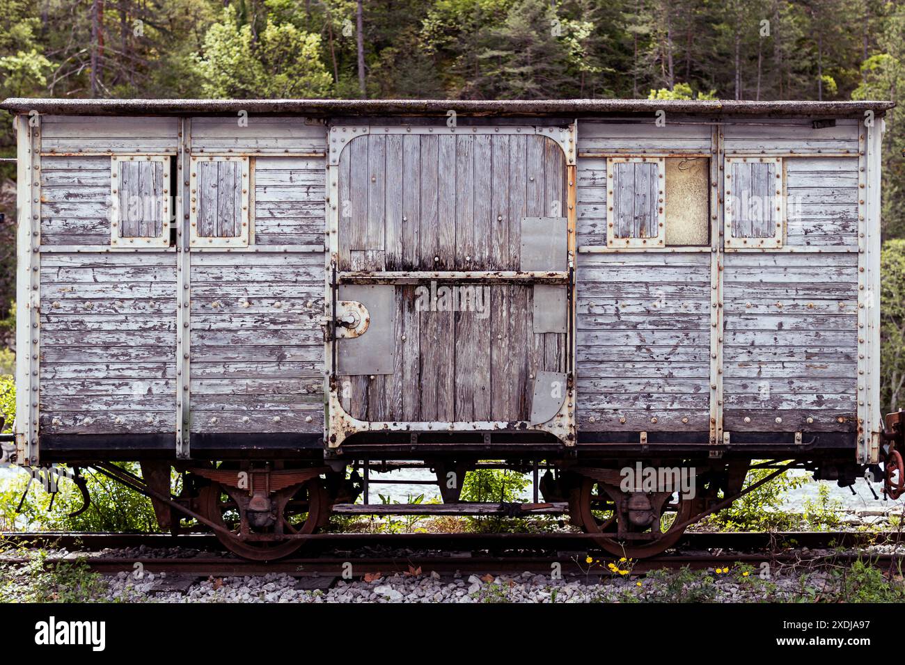 Freight train carriage hi-res stock photography and images - Alamy