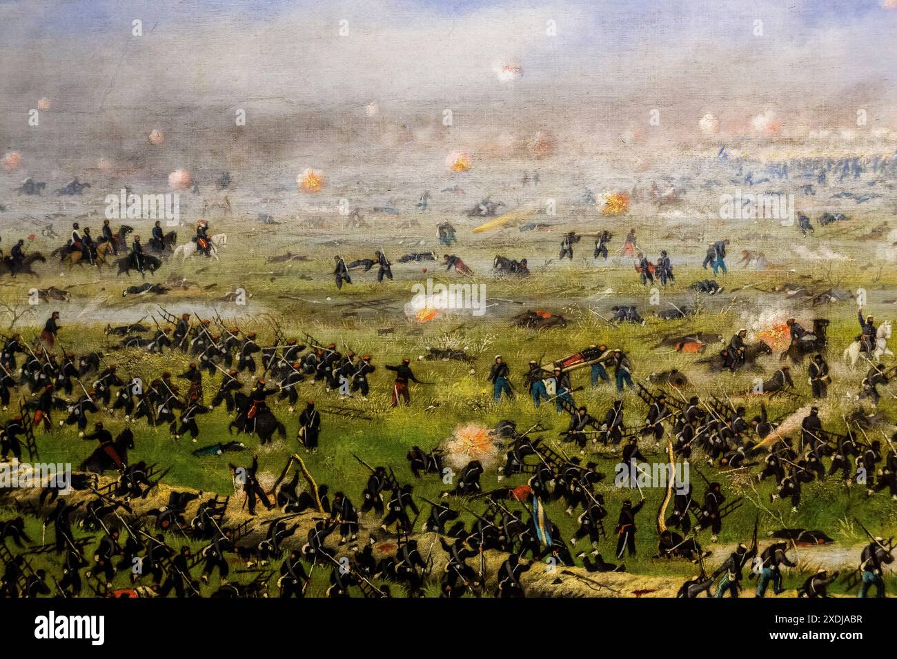 Cándido López, Assault of the Third Argentine Column on Curupaytí, 1893 ...