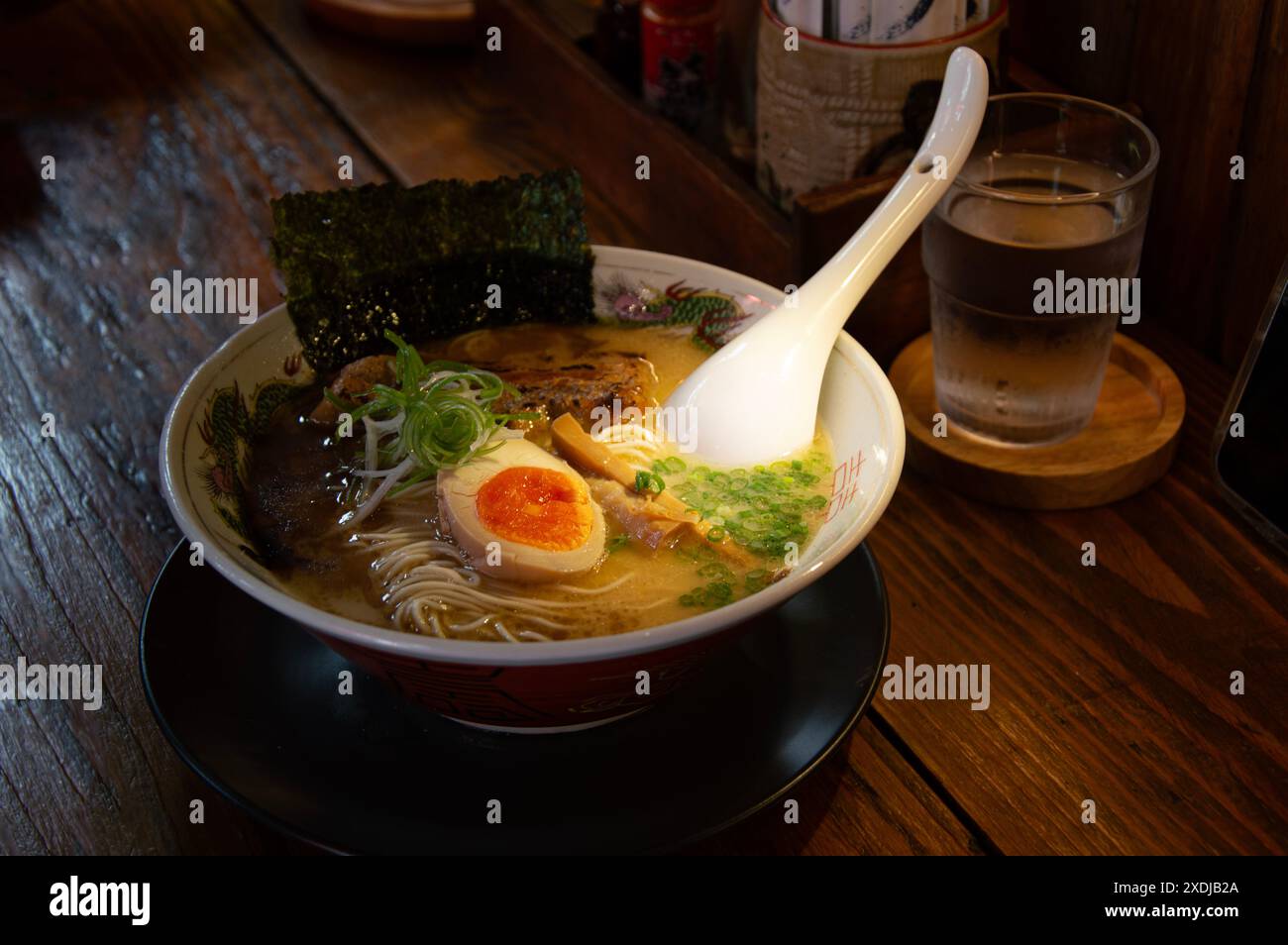 Japanese food ramen Widely known Japanese restaurant Stock Photo - Alamy