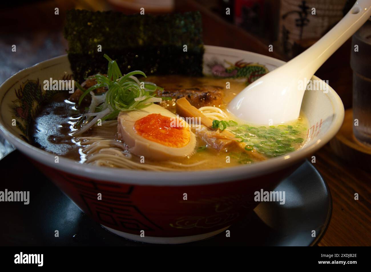 Japanese food ramen Widely known Japanese restaurant Stock Photo - Alamy