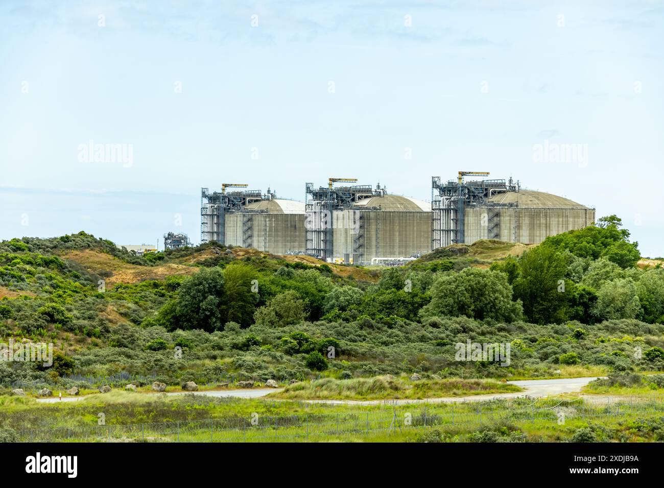 Ferry crossing across the English Channel from the French coast at ...