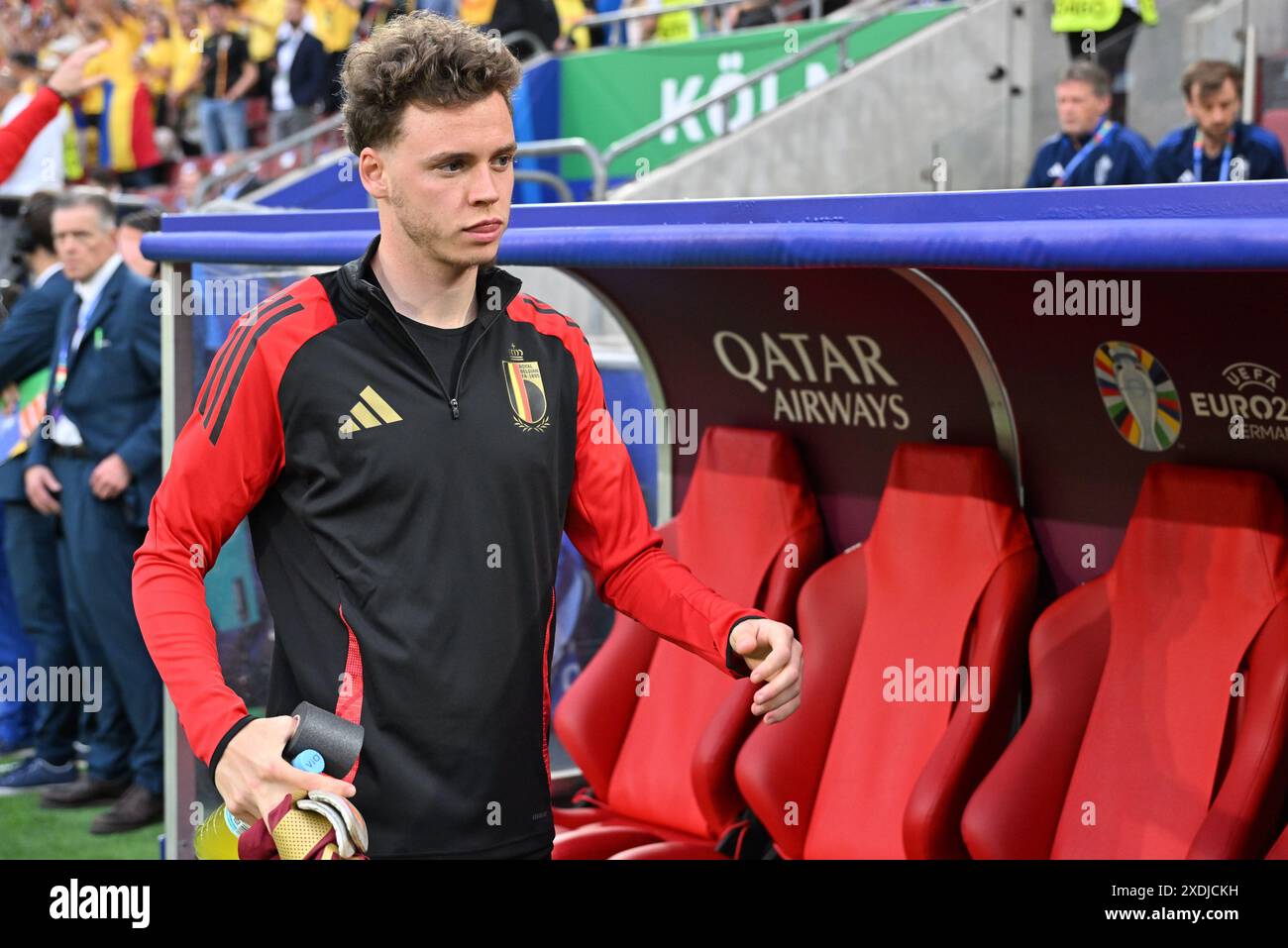 Cologne, Germany. 22nd June, 2024. Maxim De Cuyper (25) of Belgium ...