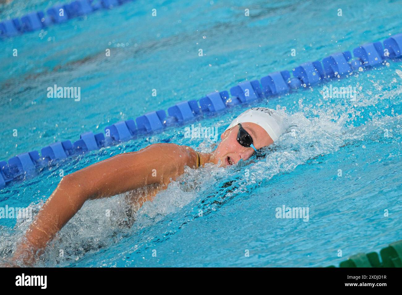 Emma Vittoria Giannelli of Italy in action during the Women's 800m ...