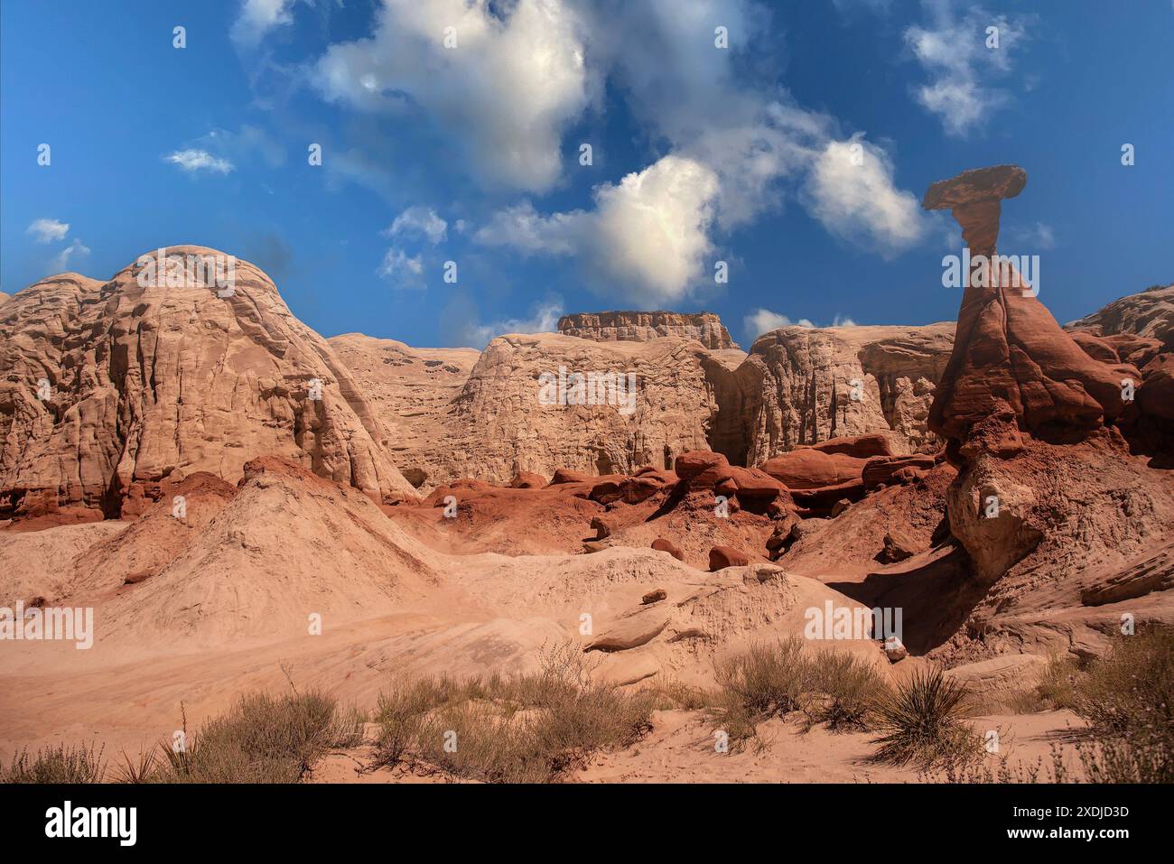 Toadstool hoodoos, Grand Staircase Escalade National Monument, Kanab ...