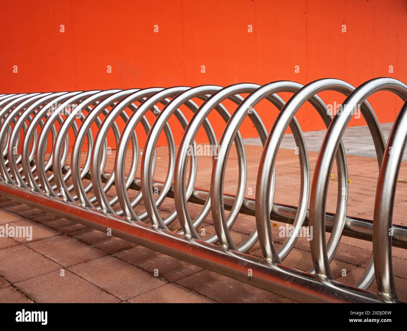 Empty place parking bicycles hi-res stock photography and images - Alamy
