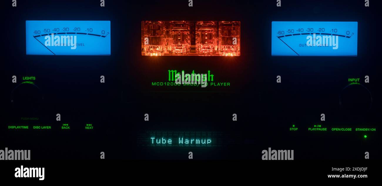 Berkeley, California - June 22, 2024: McIntosh MCD12000 2-Channel SACD ...