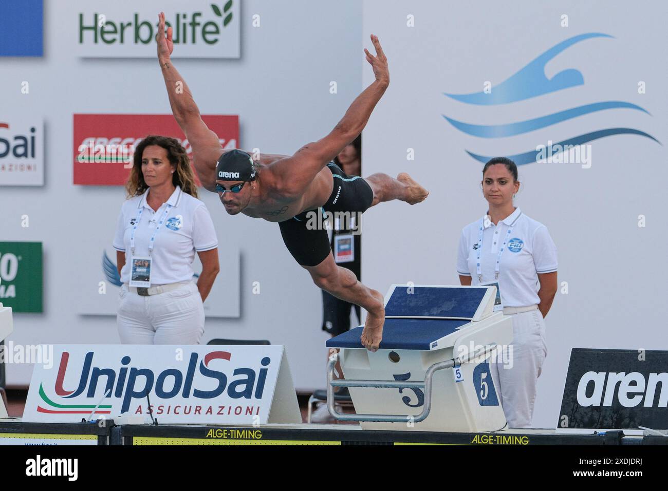 Rome, Italy. 22nd June, 2024. Manuel Frigo of Italy in action during ...