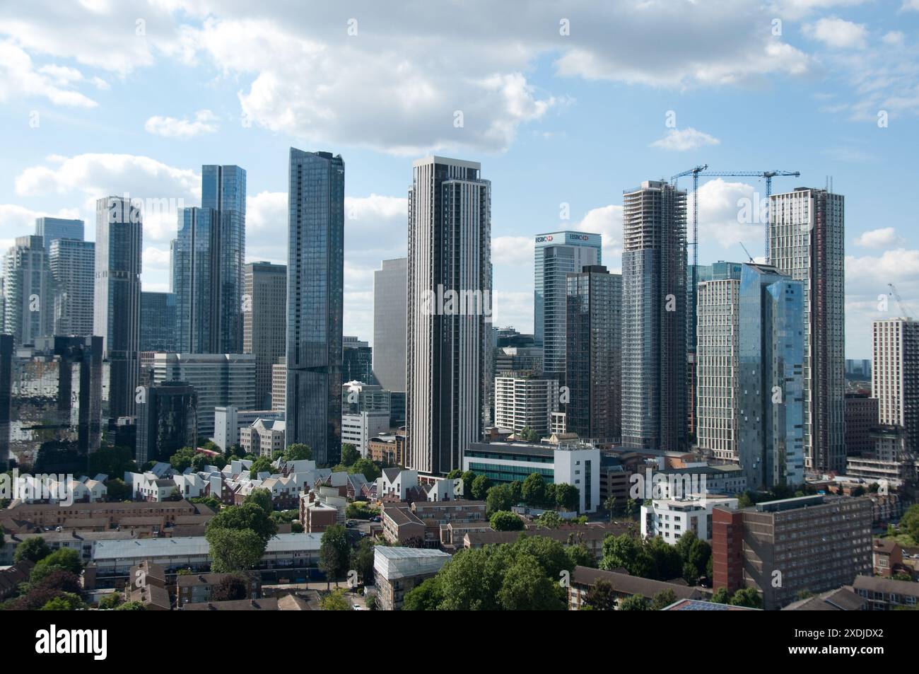 Canary Wharf, Docklands, Tower Hamlets, London, UK. Canary Wharf is an ...