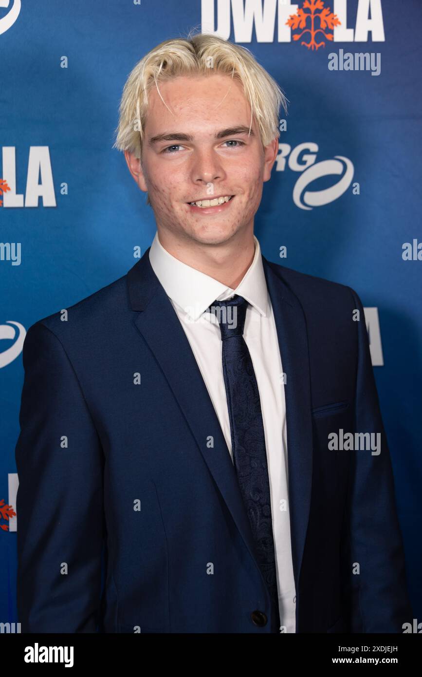 Los Angeles, USA. 22nd June, 2024. Alexander Struthers arrives at 27th ...