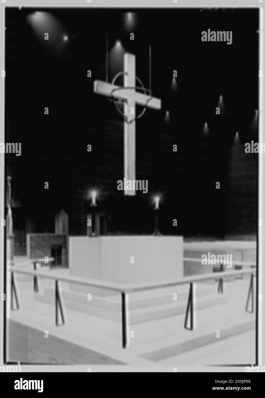 Church of St. Clement, 1701 N. Quaker Lane, Alexandria, Virginia. Cross ...