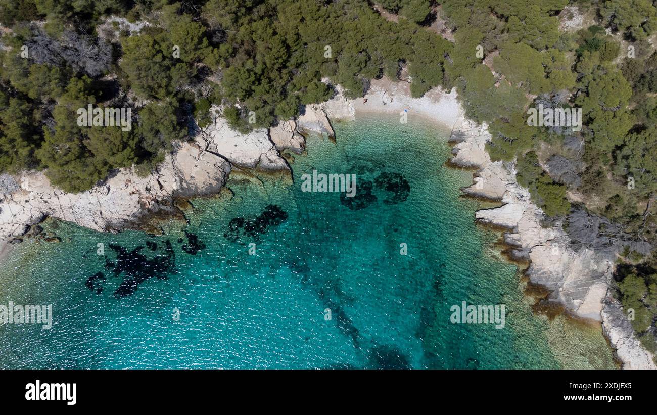 Aerial drone view adriatic hi-res stock photography and images - Alamy