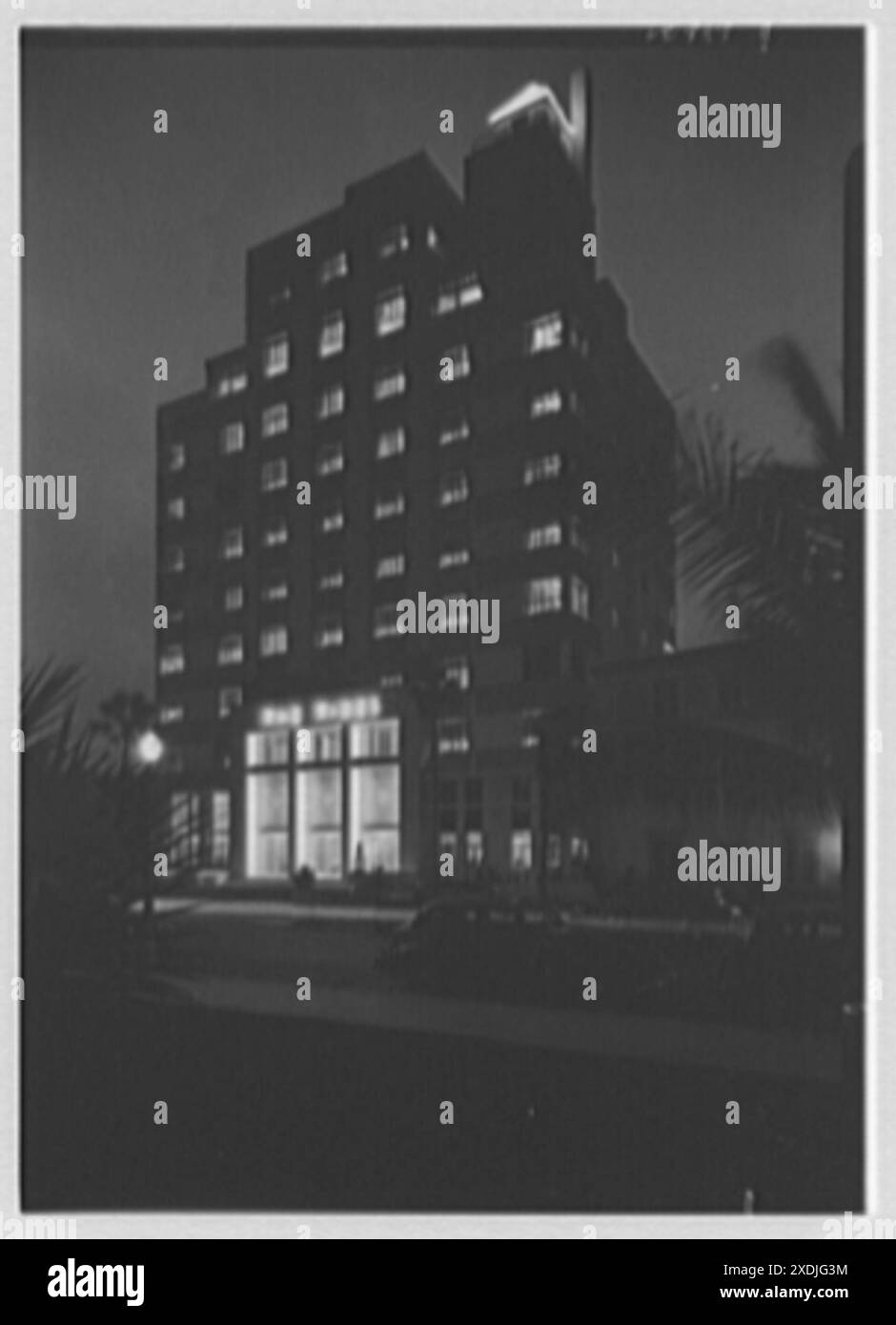 The Tides Hotel, Ocean Blvd., Miami Beach, Florida. Exterior, general ...