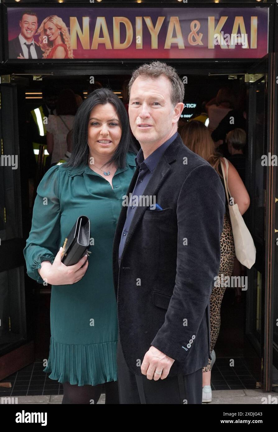 Nick Moran and Dr Jasmine Duran arrive for Behind The Magic at the ...