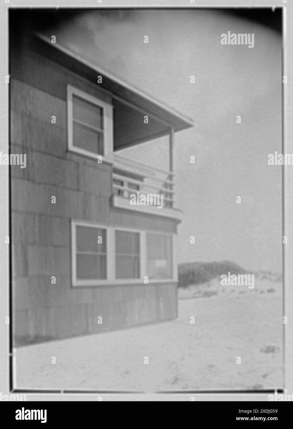 Francis Biddle, residence in Harvey Cedars, New Jersey. Vertical shot ...