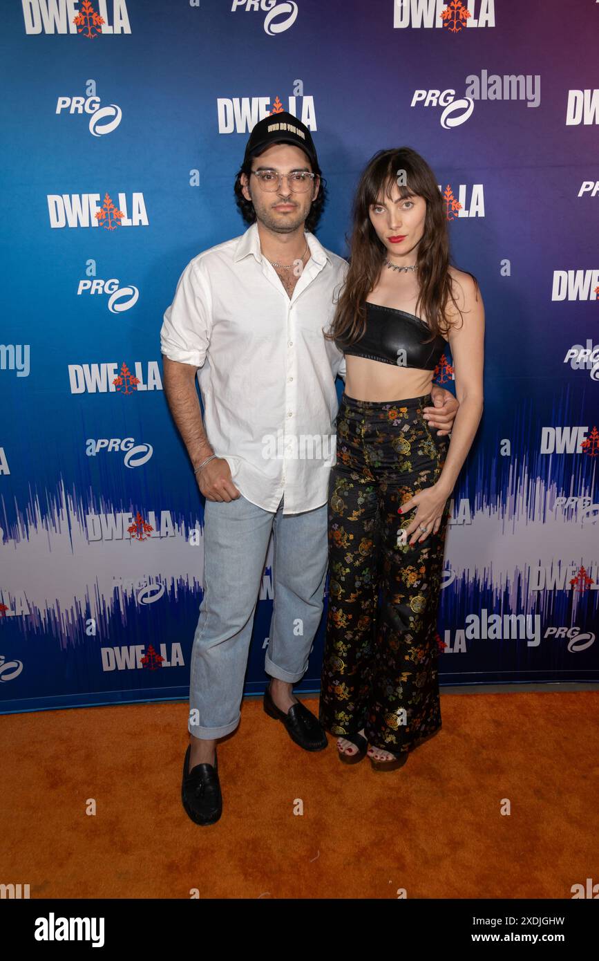 Los Angeles, USA. 22nd June, 2024. Max Gottlieb (L), Lorin Doctor ...