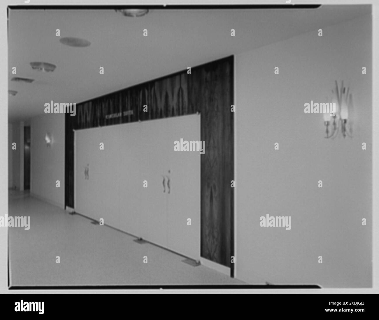Decorative wall feature Black and White Stock Photos & Images - Alamy