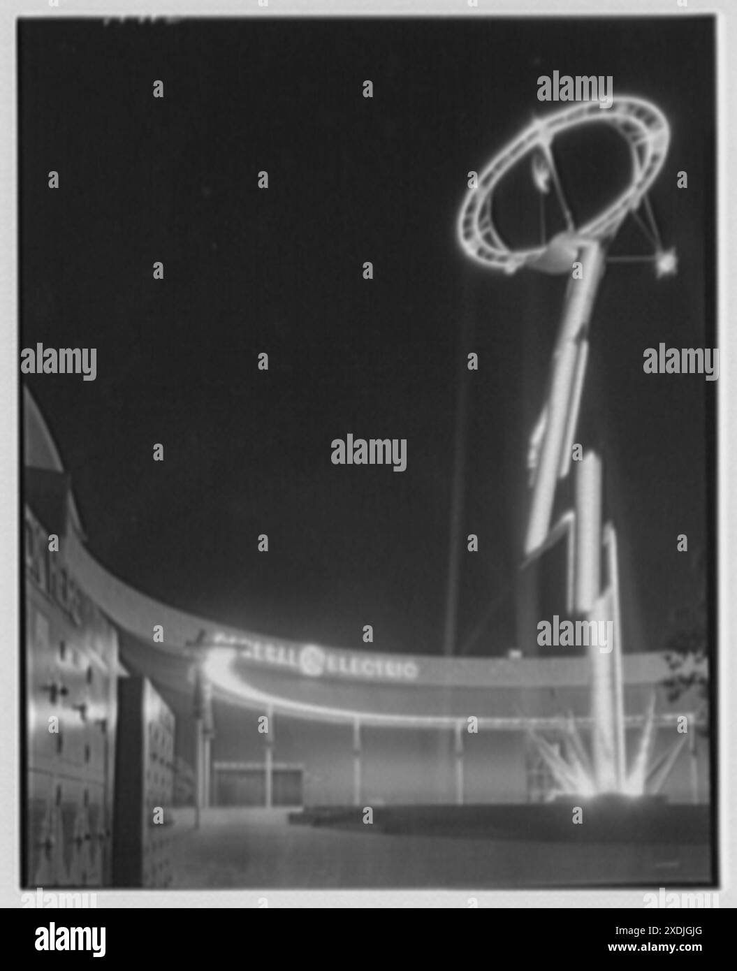 World's Fair night views. General Electric tower I. Gottscho-Schleisner ...