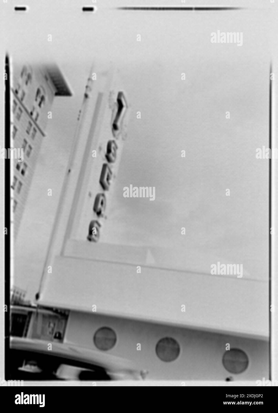 Seven Seas Restaurant, Miami, Florida. Detail of sign. Gottscho ...