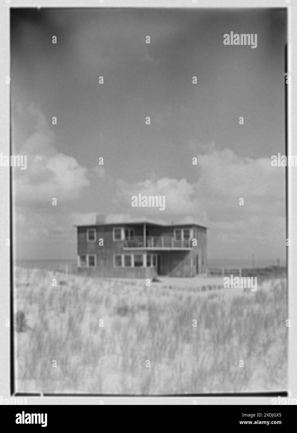 Francis Biddle, residence in Harvey Cedars, New Jersey. House, over ...