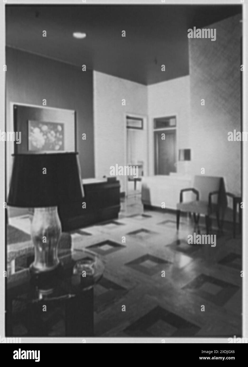 Denny & Denny, 610 5th Ave., New York City. Foyer I. Gottscho ...