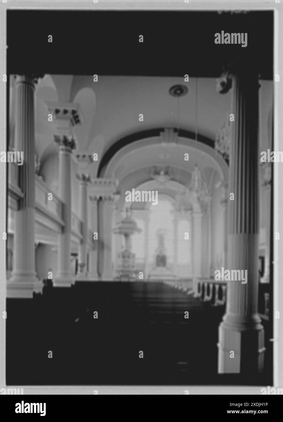 St. Paul's Chapel, Broadway & Fulton St., New York City. Side columns ...