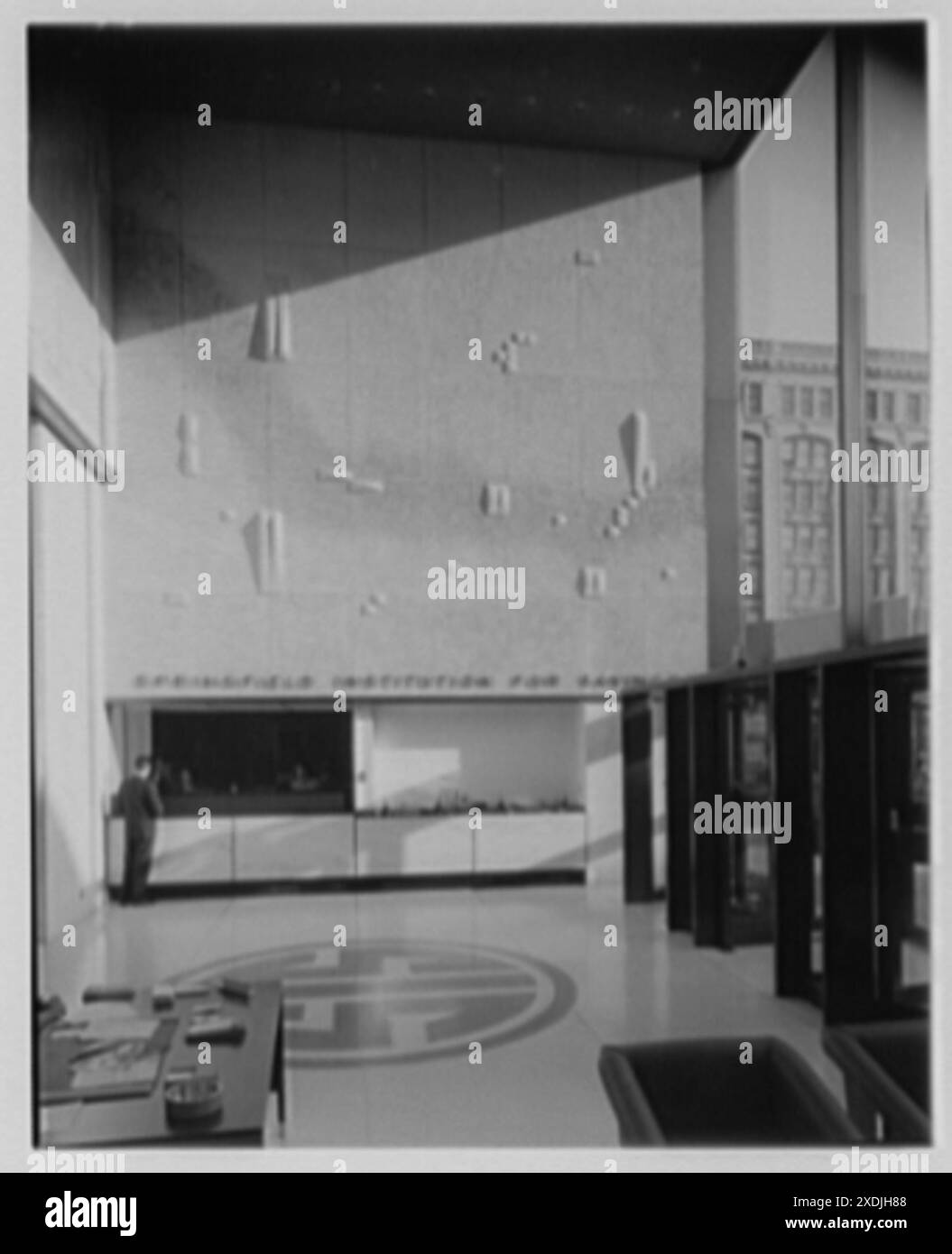 Springfield Institution for Savings, Springfield, Massachusetts. Mural ...