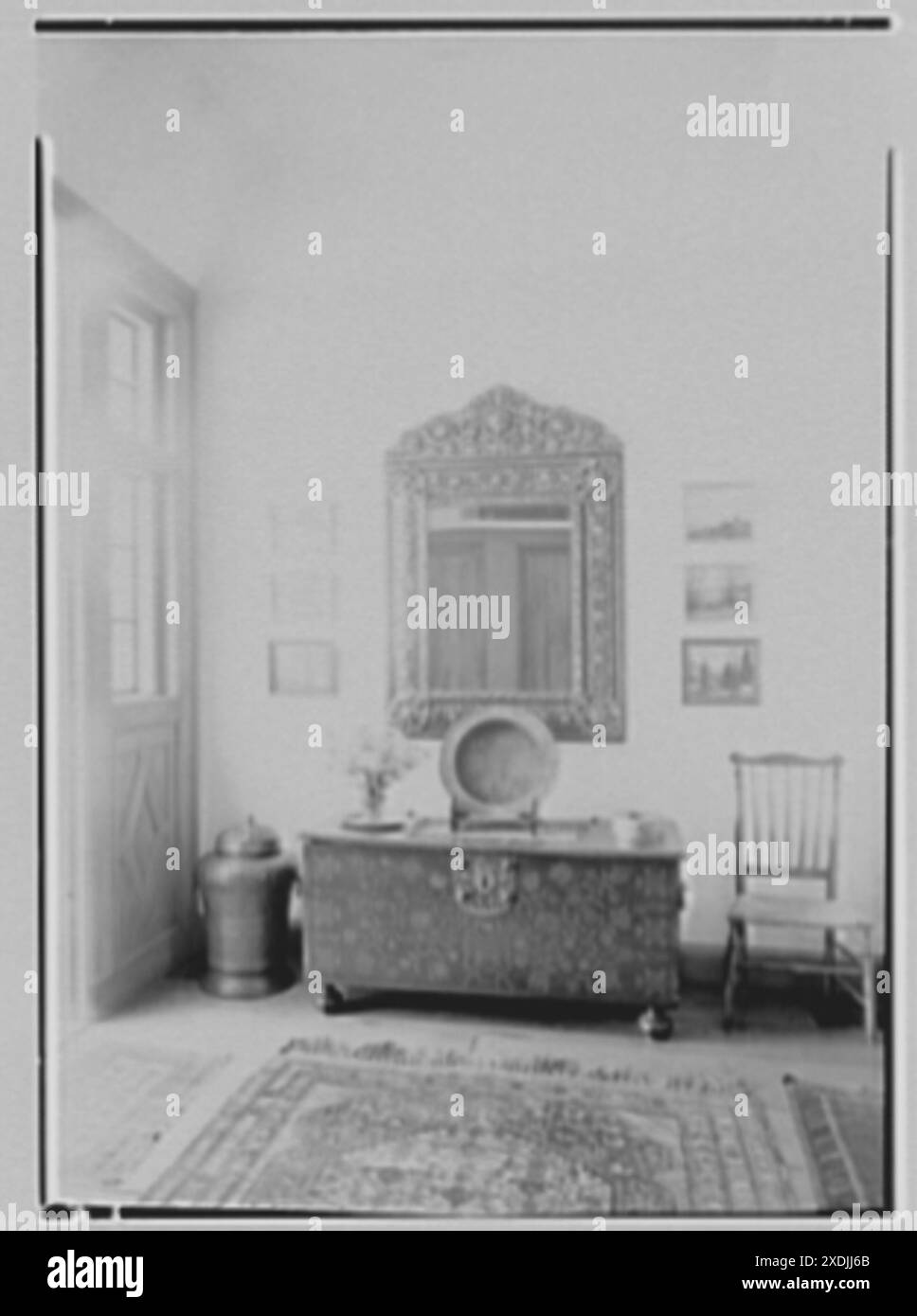 Mrs. Christopher J. Mileham, residence in Sharon, Connecticut. Hall ...