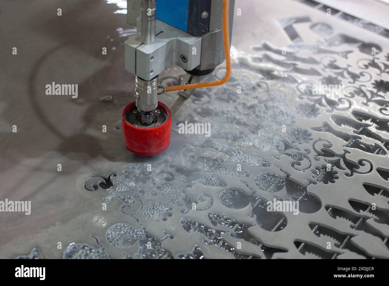 Close up machine cutting patterns hi-res stock photography and images ...