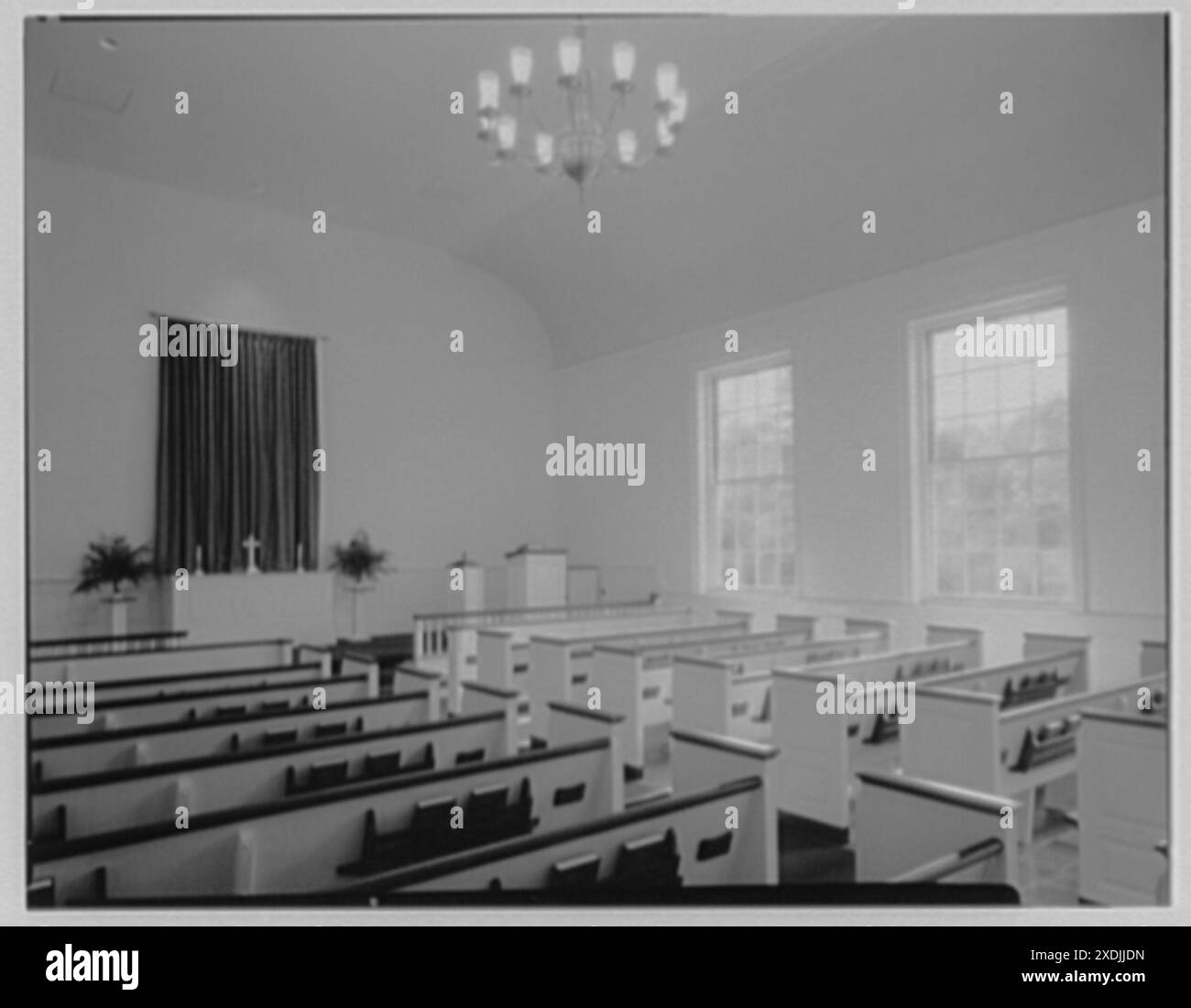 First Methodist Church, Elkin, North Carolina. Chapel interior I ...