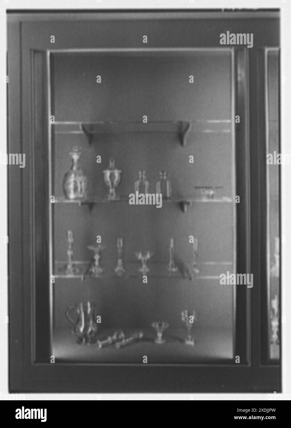 Steuben Glass, business at 718 5th Ave., New York City. Antique English ...