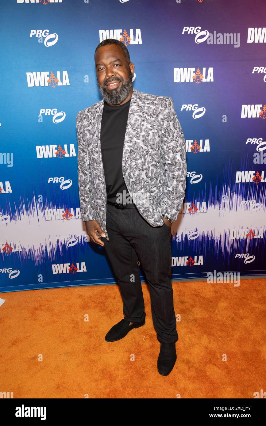 Los Angeles, USA. 22nd June, 2024. Shawn Williams arrives at 27th ...