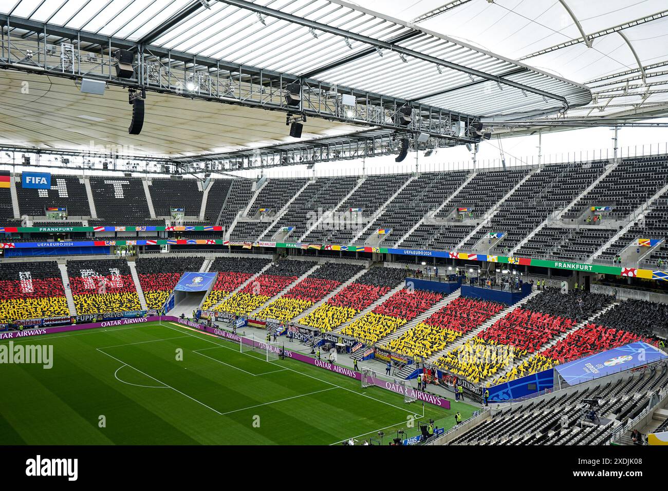 Frankfurt, Germany, June 23th 2024: General view inside the stadium ...