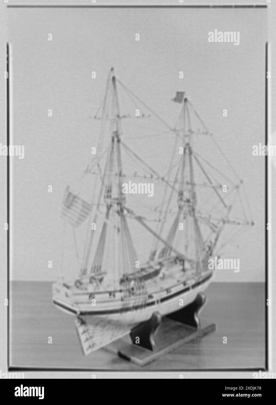 Seamen's Bank for Savings ship models, 11 E. 45th St., New York City. Bone model Lexington ...