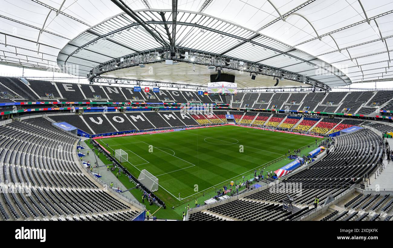 Frankfurt, Germany, June 23th 2024: General view inside the stadium ...