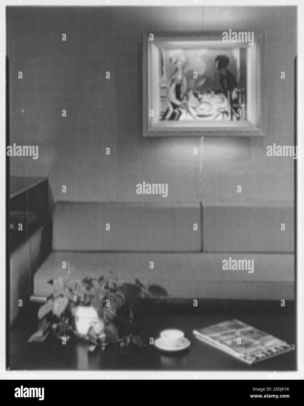 Lightolier picture frames, at Herman Miller. Setup III. Gottscho ...