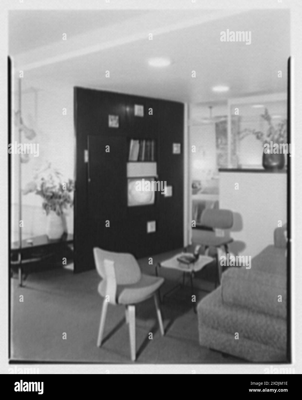 Mr. and Mrs. Hans Weiss, residence on Riverside Dr. To TV panel, open ...