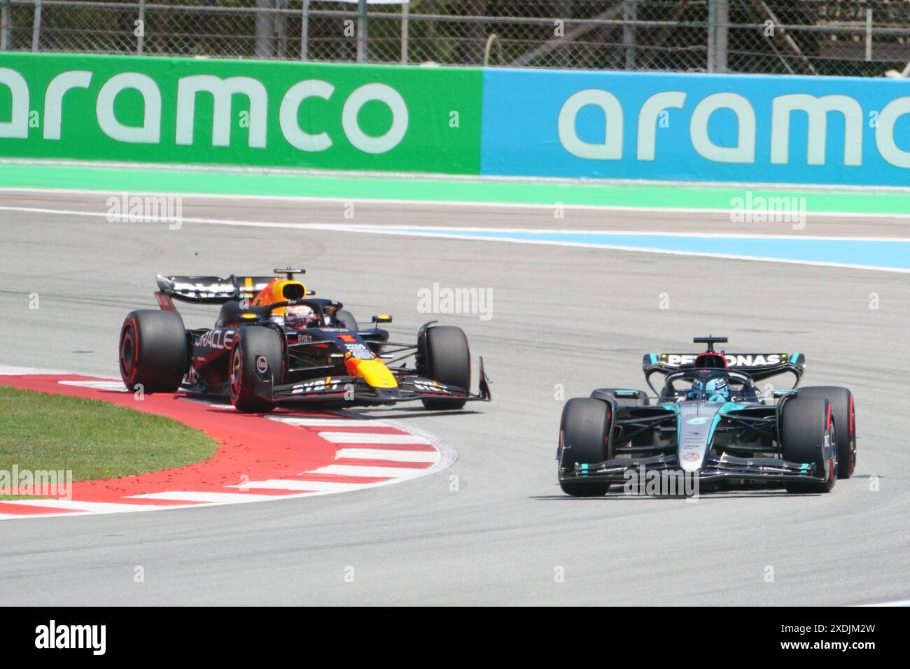 George russell max verstappen hi-res stock photography and images - Alamy