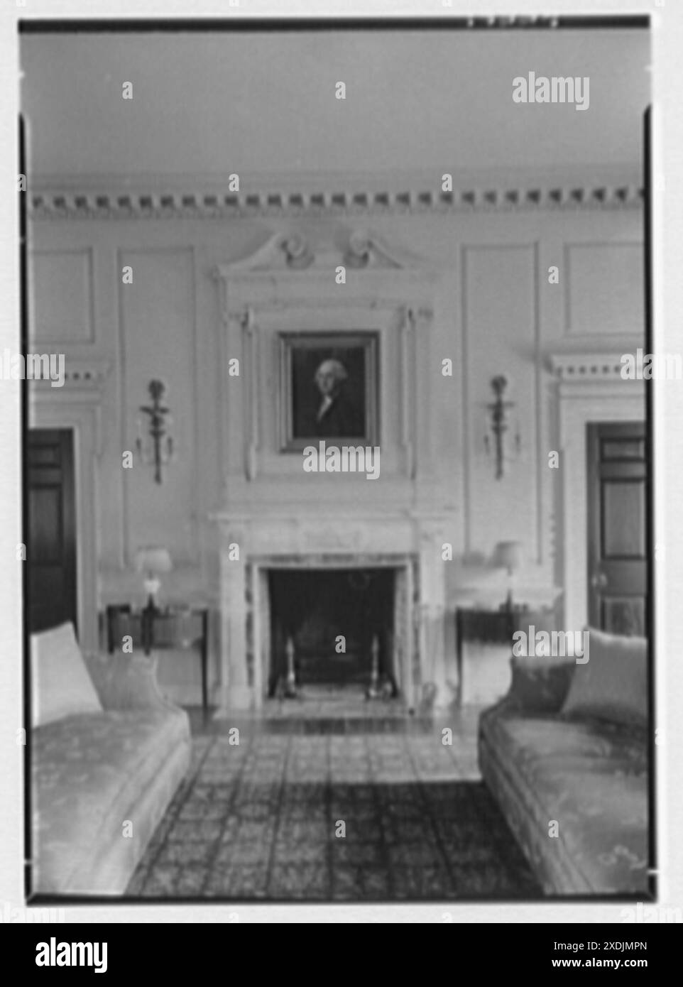 Gerald B. Lambert, Carter Hall, residence in Millwood, Virginia. Living ...