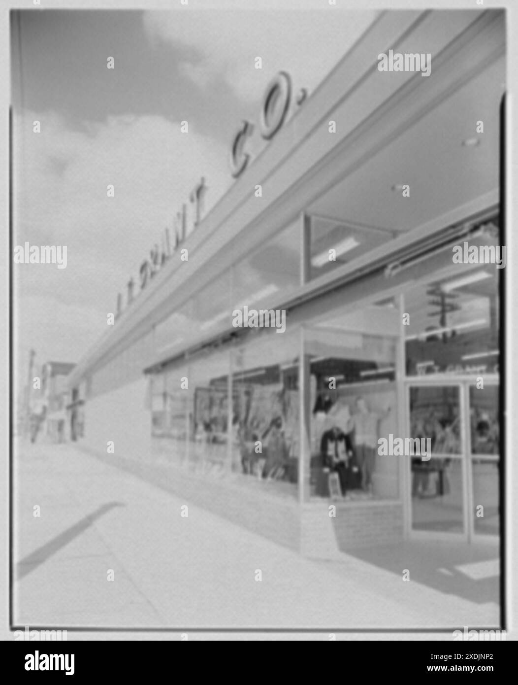 W.T. Grant Co., business in Millville, New Jersey. West facade sharp ...