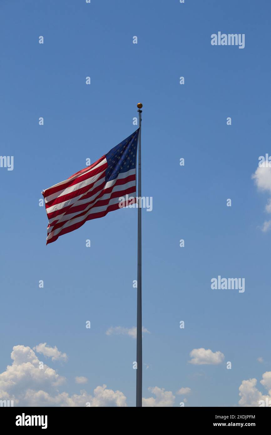 The American Flag of the United States of America (4Th of July). The ...