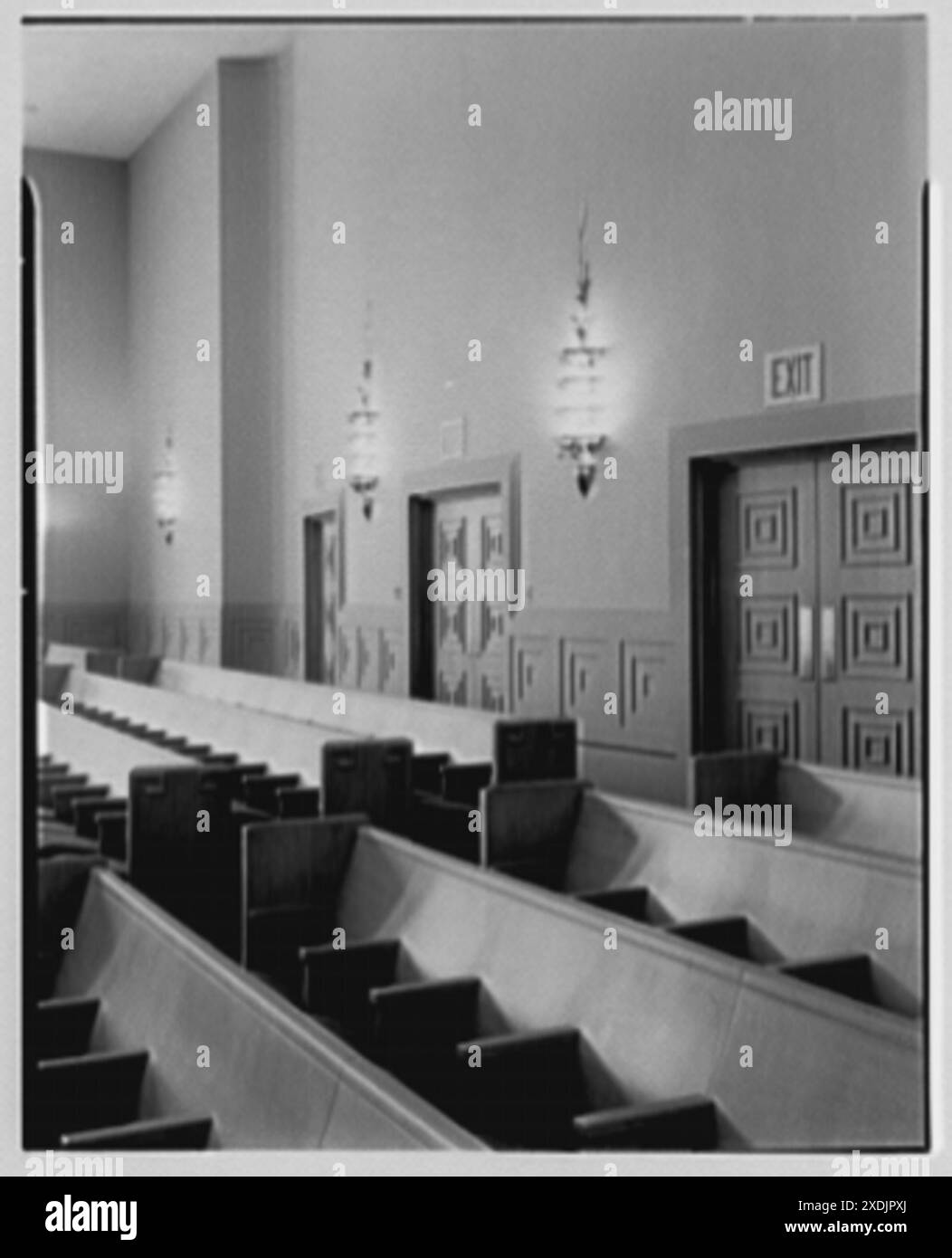 Eighth Church of Christ, Scientist, 103 E. 77th St., New York City. Auditorium doors and ...